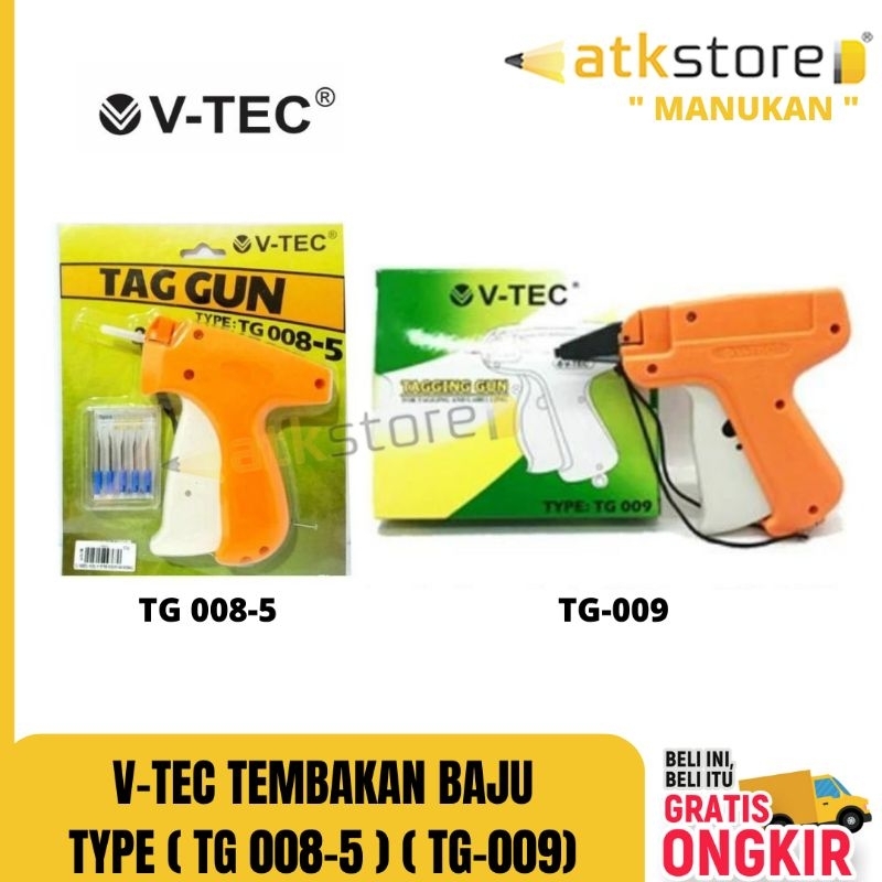Jual Alat Penembak Label || V-TEC TEMBAKAN BAJU VT-TG 009 VT-TG 008-5 ...
