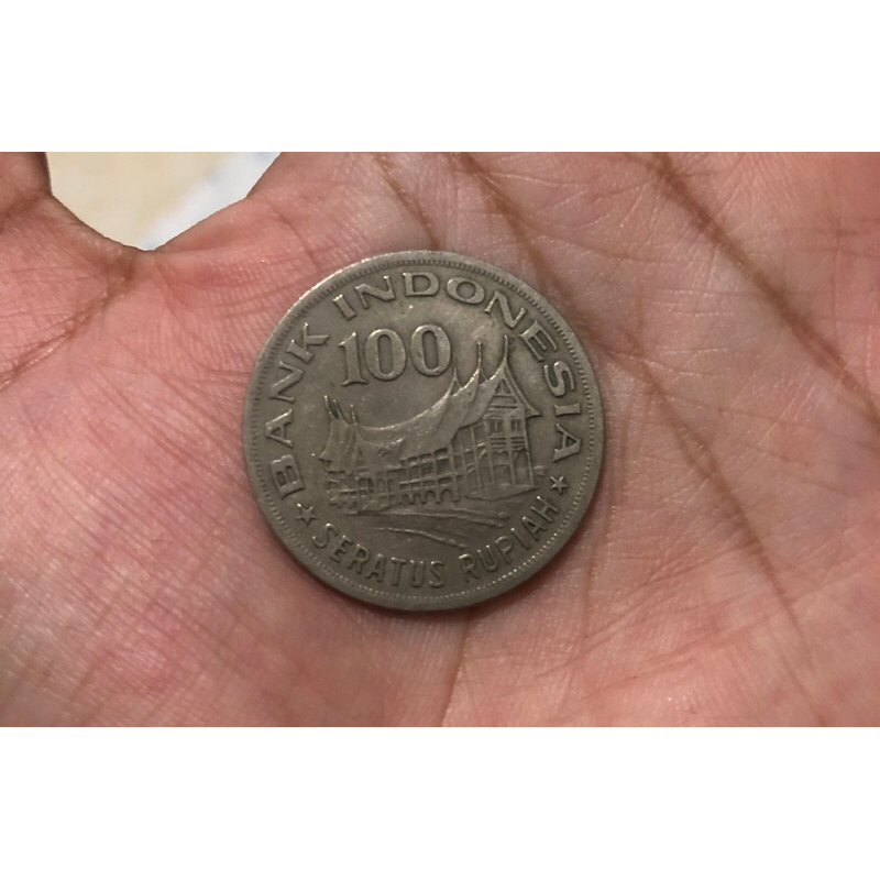Jual koin kuno 100 rupiah tebal 1978 wayang rumah gadang | Shopee Indonesia