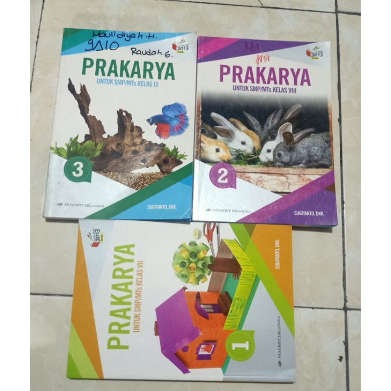 Jual PRAKARYA UNTUK SMP/MTS KELAS VII.VIII.IX/7.8.9 _ KURIKULUM 2013 EDISI REVISI _ BUKU SECOND ...