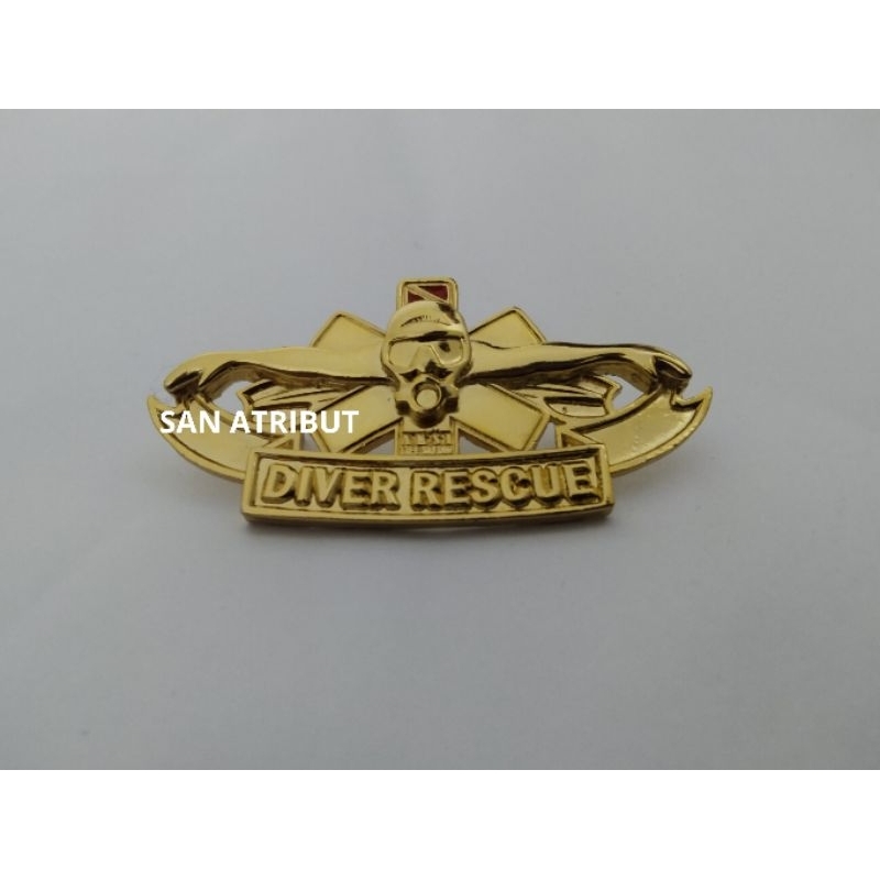 Jual BREVET/WING DIVER RESCUE COR PREMIUM | Shopee Indonesia