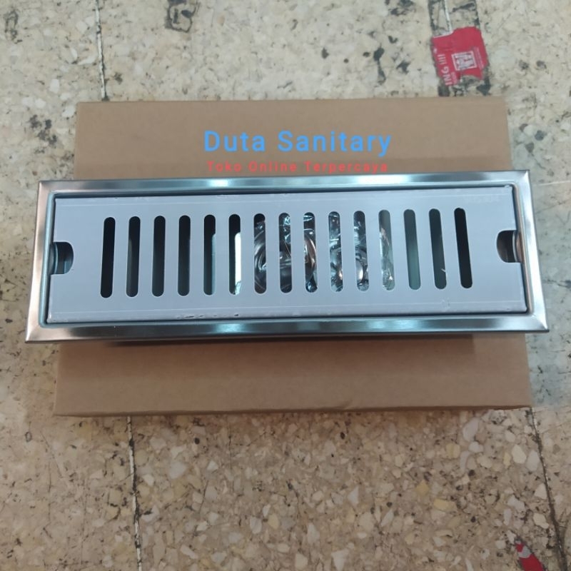 Jual Saringan Got Floor Drain Panjang Model Garis Panjang 20/30/40cm ...