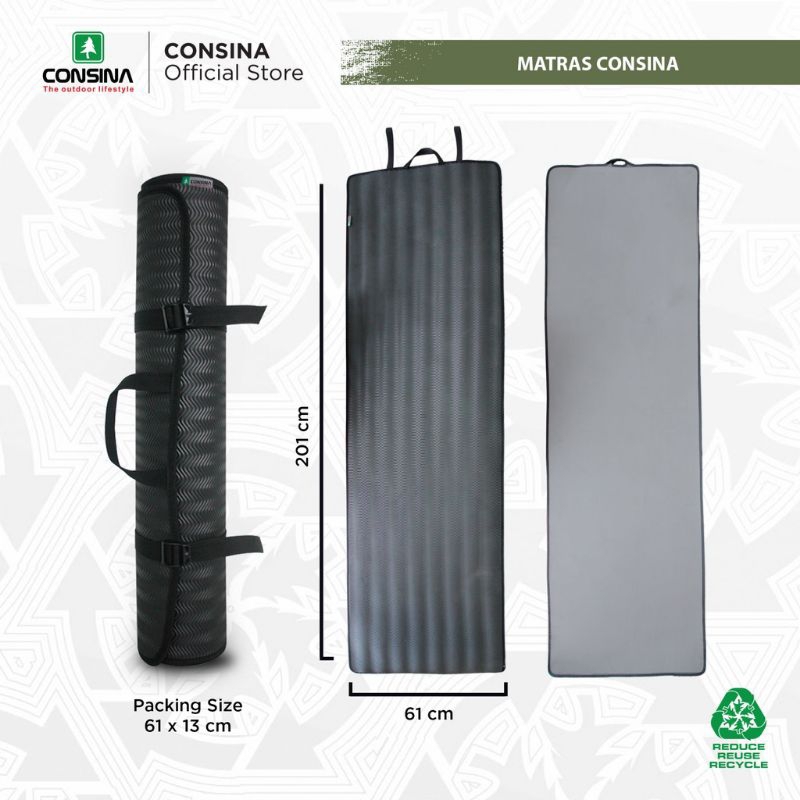 Jual Matras Consina Matras Outdoor Original Camping Senam Yoga | Shopee ...