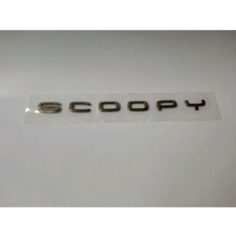 Jual emblem Scoopy emas 2020/2021/original honda | Shopee Indonesia