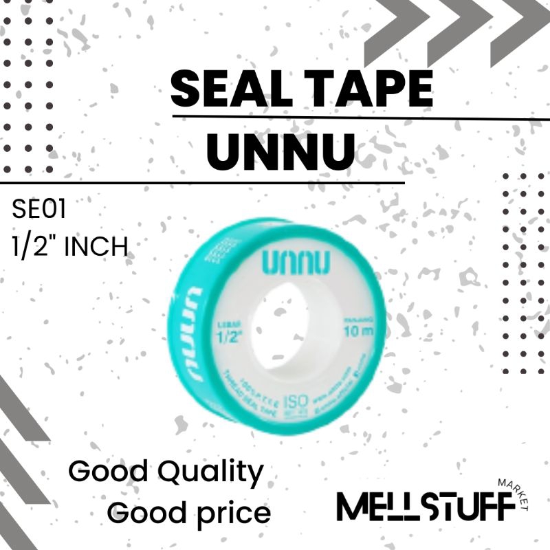 Jual Seal Tape UNNU - SE01 1/2" Inch | Shopee Indonesia