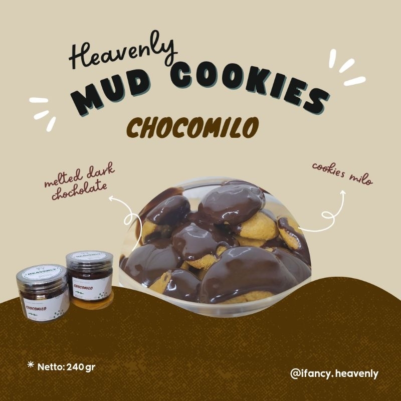 Jual MUD COOKIES RASA CHOCOMILO | Shopee Indonesia