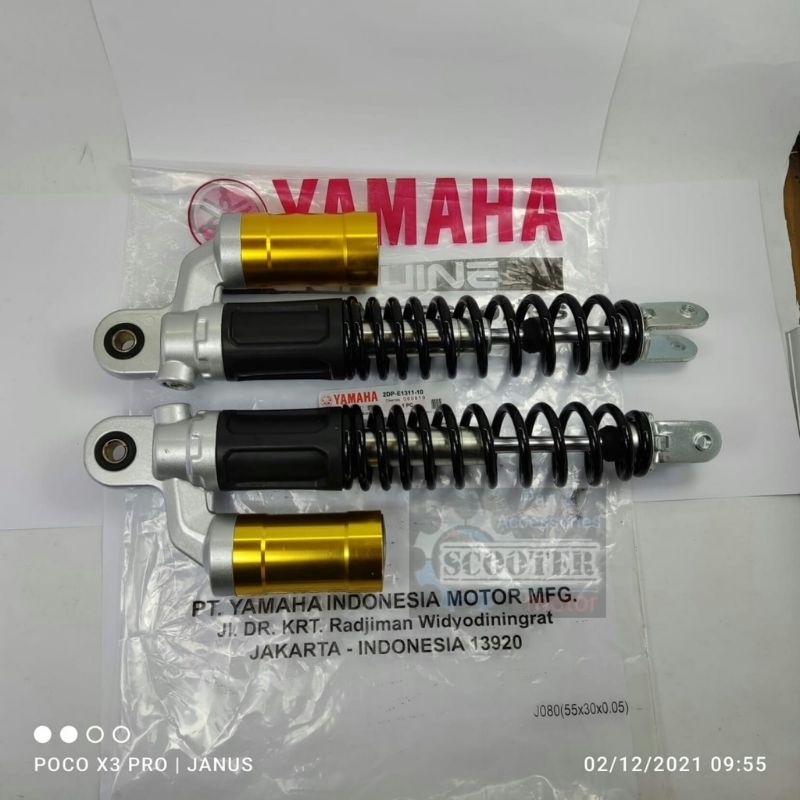 Jual SHOCKBREAKER TABUNG BELAKANG NMAX 155 CC 335MM KUALITAS ORIGINAL ORISINIL EMPUK STABIL DAN ...