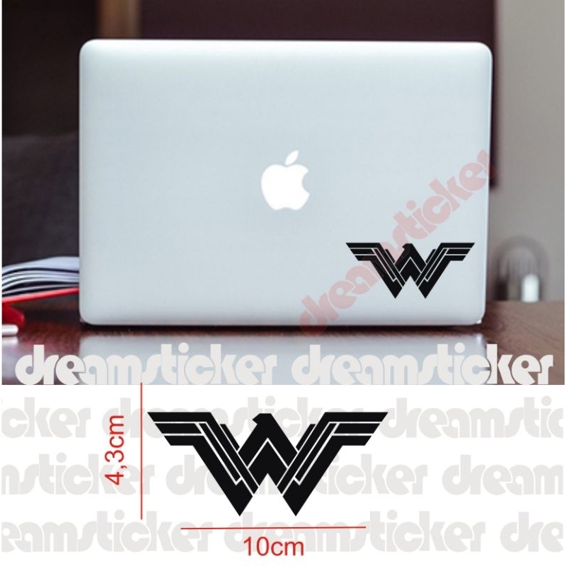 Jual Stiker Wonder Woman Logo Sticker Laptop MacBook Decal | Shopee ...
