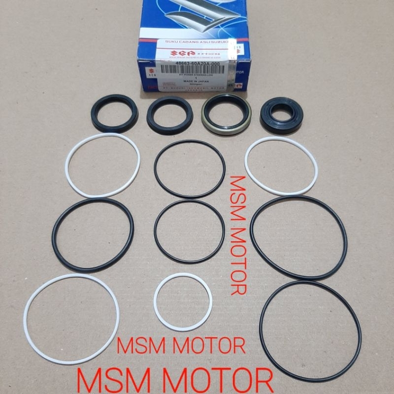 Jual SEAL POWER STEERING KIT REK STIR BAWAH LOW SUZUKI VITARA KATANA SJ410 ESCUDO 1.6CC 1600CC ...
