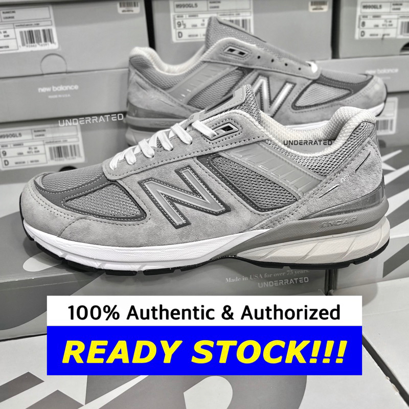 Jual New Balance 990 V5 Grey Made In USA M990GL5 (100% Authentic) | Shopee Indonesia