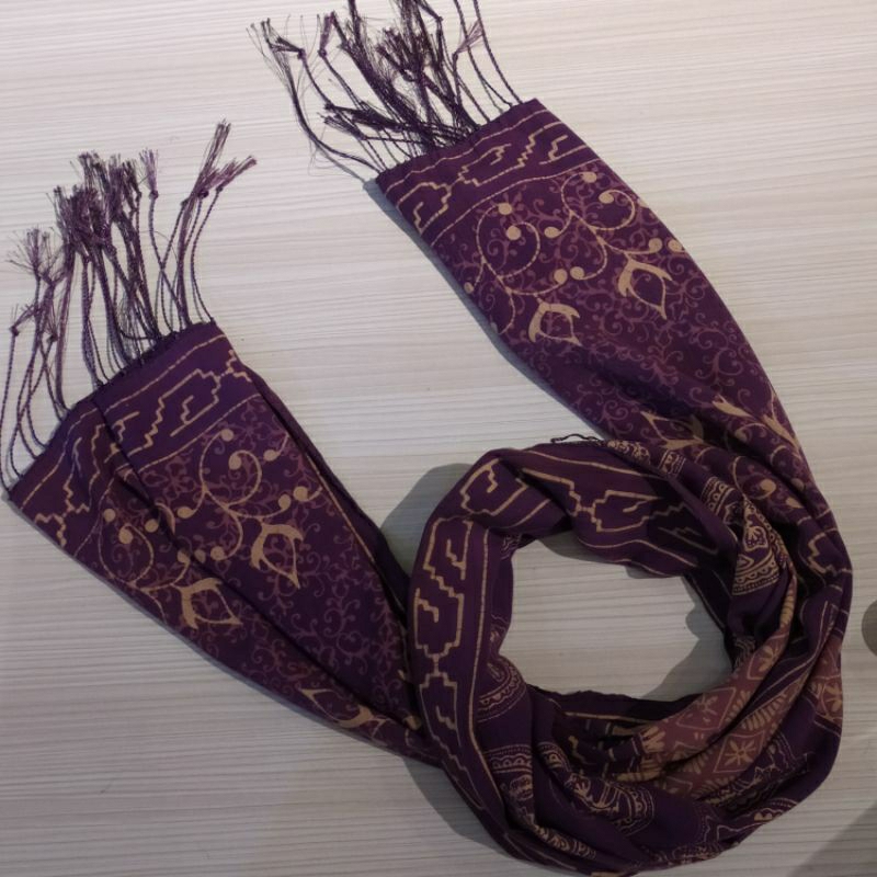 Jual SYAL MOTIF BATIK MELAYU | Shopee Indonesia
