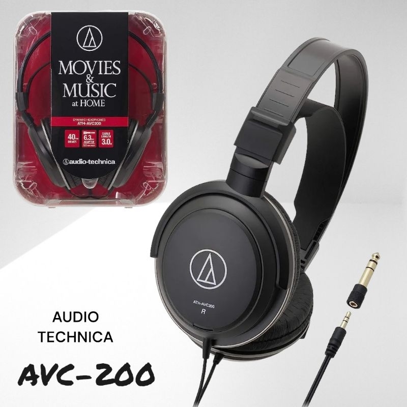 Jual Audio Technica Ath AVC200 AVC 200 AVC-200 Headphone Monitoring ...