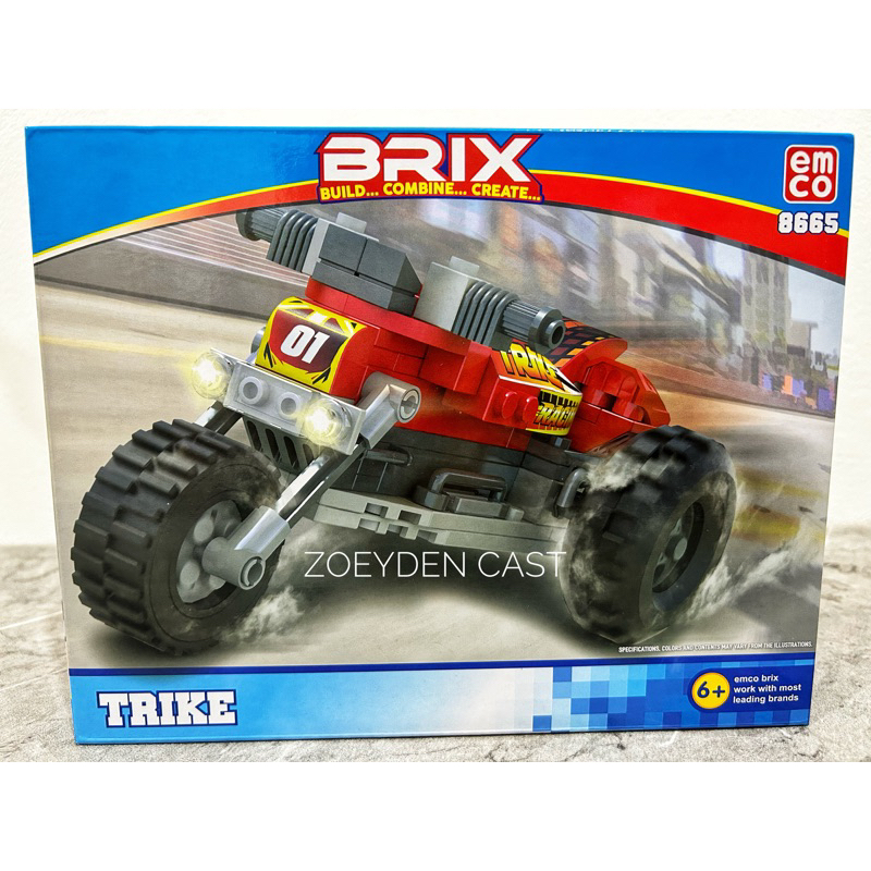 Jual EMCO BRIX ADVENTURES MEDIUM BRICKS BUS LOCOMOTIVE 8660 ORIGINAL ...