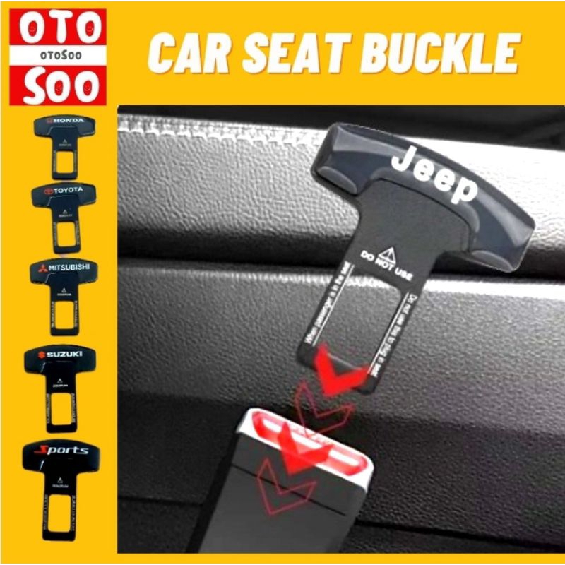 Jual OtoSoo car Seat Buckle- Colokan Seat belt - Gasper Seat belt ...