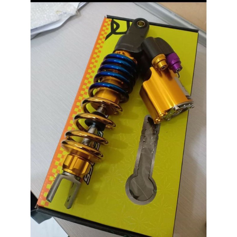 Jual Shokbreaker Tabung Segitiga Twotone Ktc Racing Single Shok Matic ...