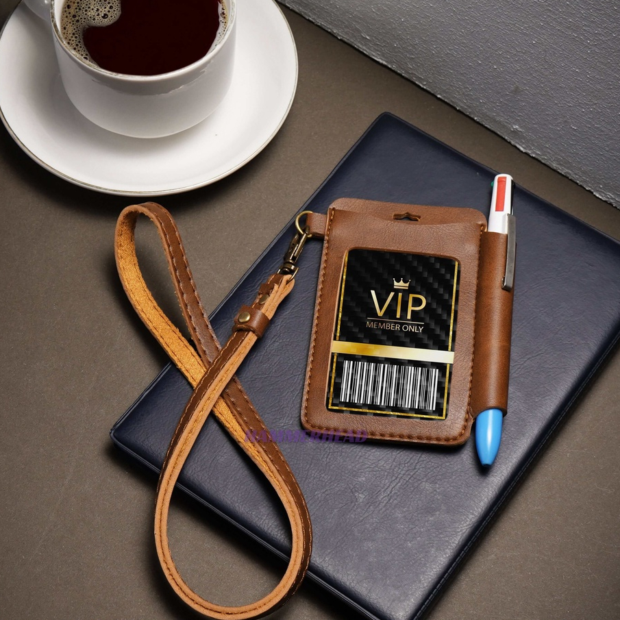 Jual Id Card Kalung Holder Name Tag Pria Dan Wanita Id Card Holder ...