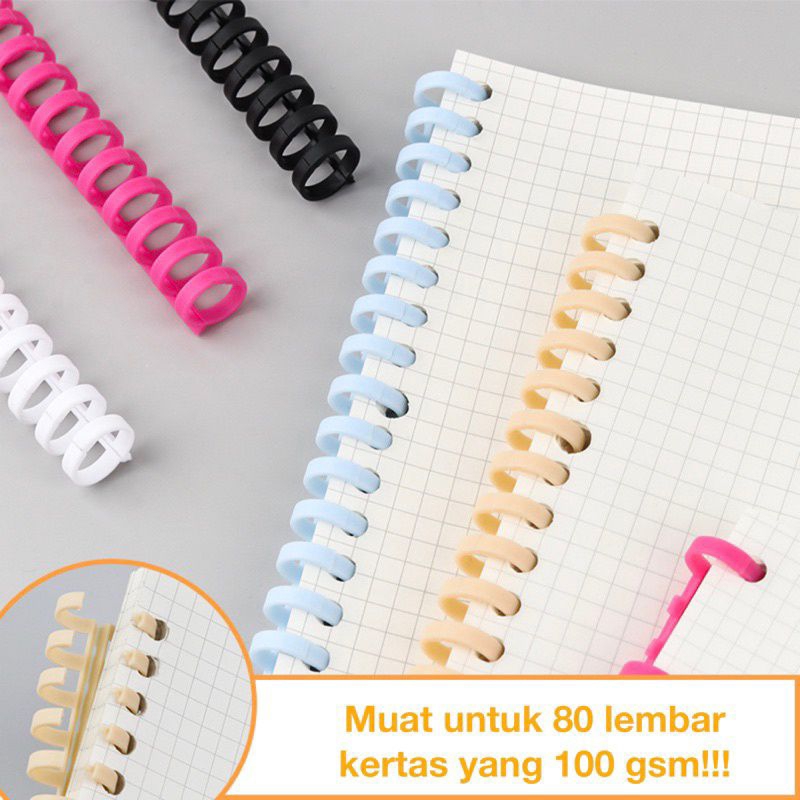 Jual Ring Binder A4 - DIY Binder Cover Binder - Binder Plastik ...