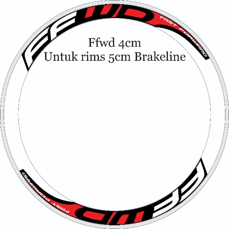 Jual Decal stiker Decals sticker rim velg fixie roadbike 700c | Shopee ...