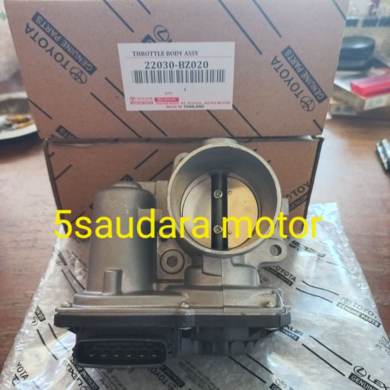 Jual throttle body trotol body new agya/sigra/ayla ORIGINAL 22030-BZ020 ...