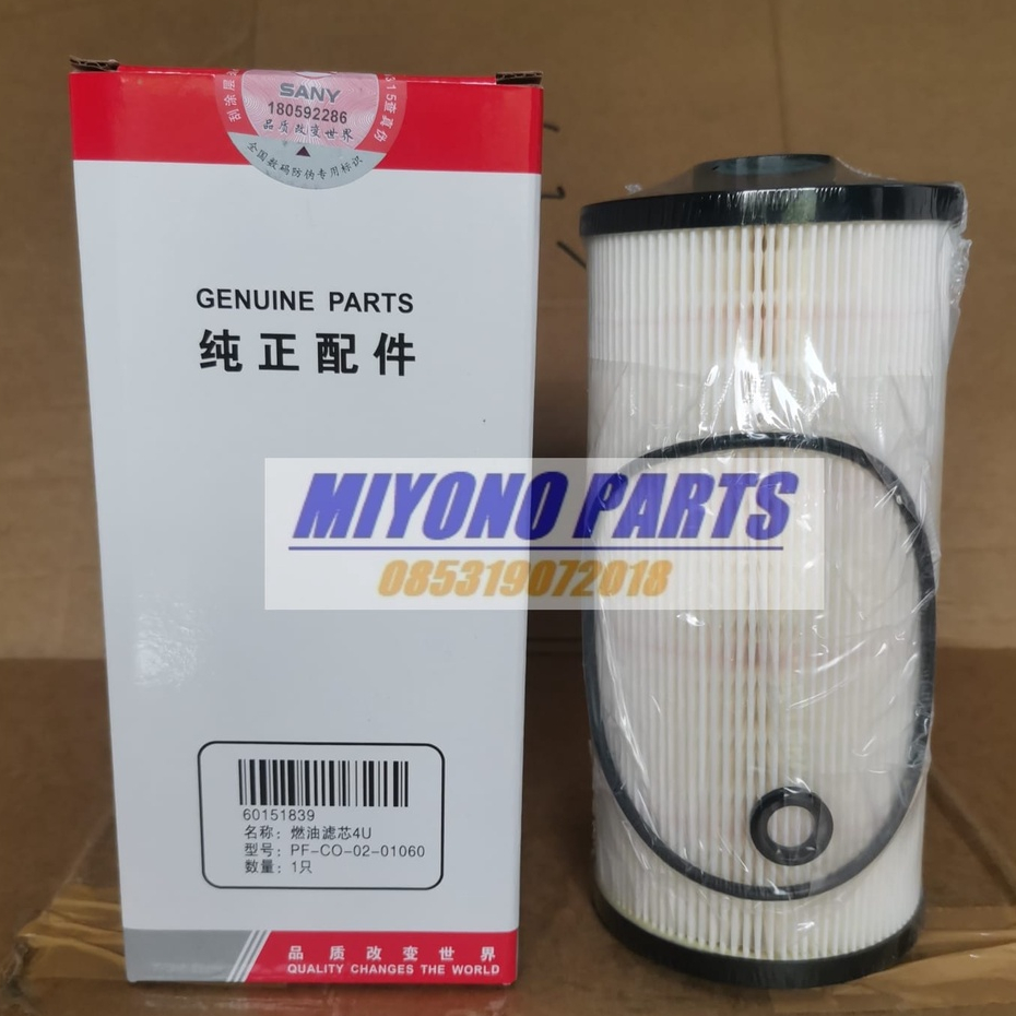 Jual Jual Filter Element Sany SY75 Hitachi Isuzu 60151839 60201220 ...