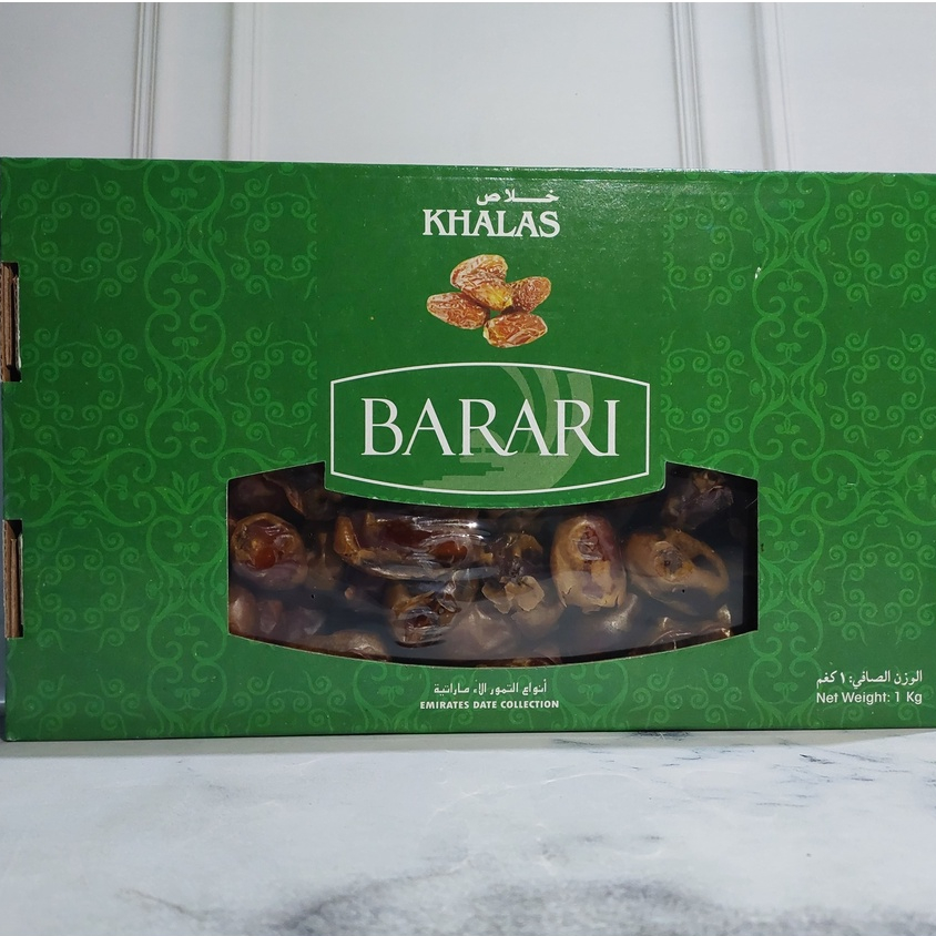 Jual Kurma Khalas Premium Kemasan 1Kg Kurma Khalas Barari Premium ...