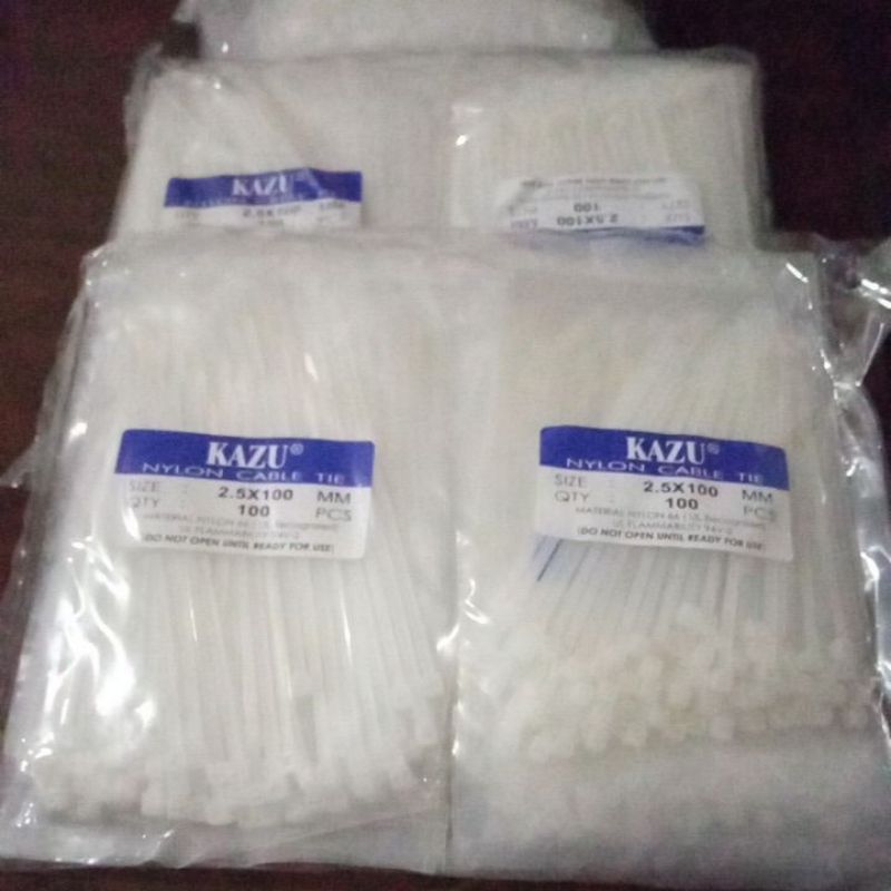 Jual Kabel Tie 2,5x100mm isi 100pcs | Shopee Indonesia