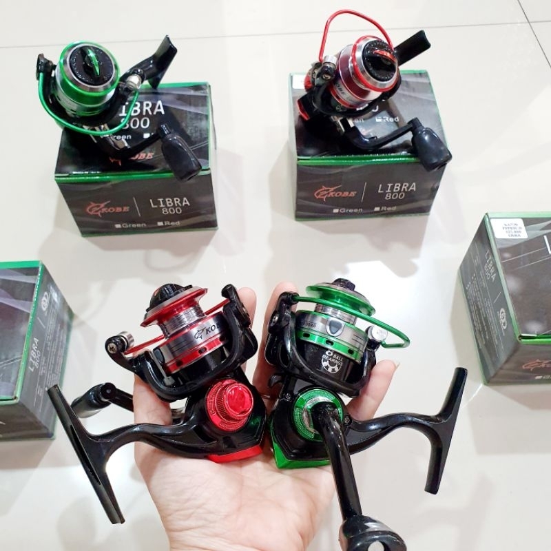 Jual REEL KOBE LIBRA 800 8 BALL BEARING / REEL UDANG | Shopee Indonesia