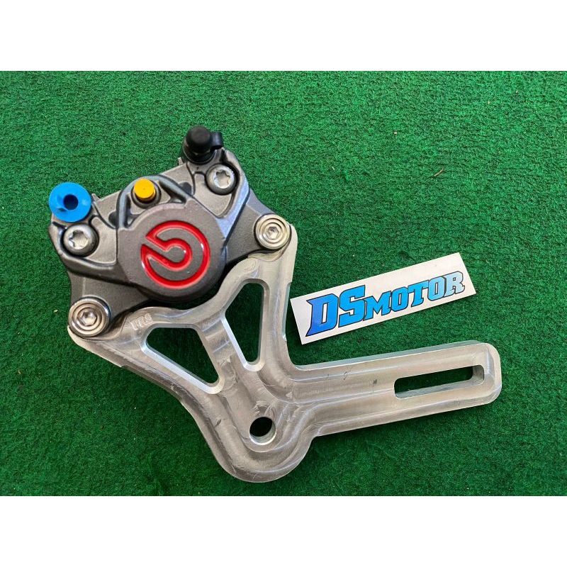 Jual kaliper brembo 2P dan breket braket dudukan kaliper satria 2tak 2t satriaR hiu lumba sonic ...