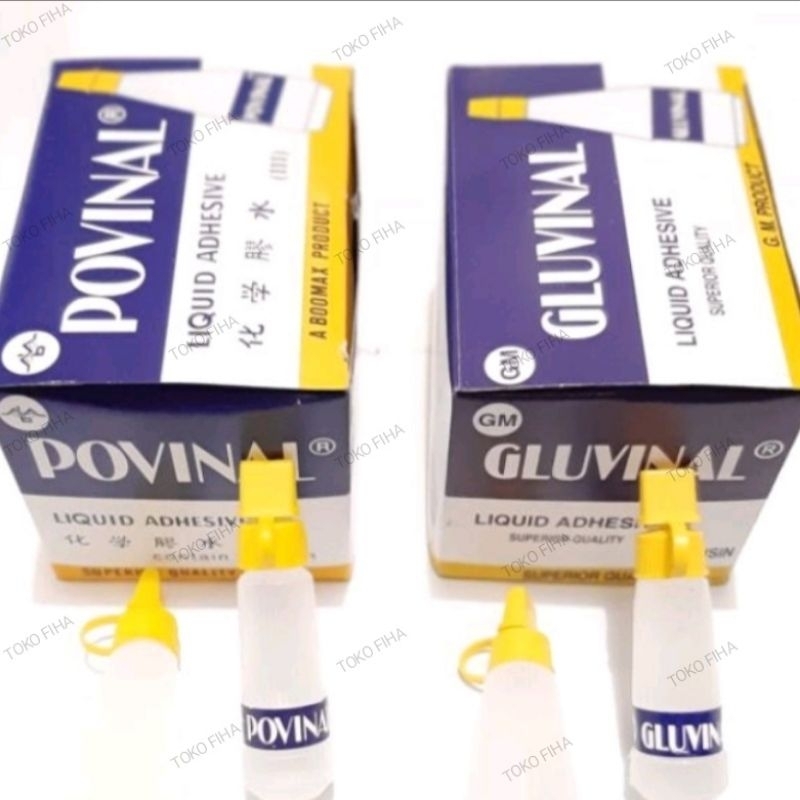 Jual Lem Povinal / Lem Gluvinal - 22ml | Shopee Indonesia