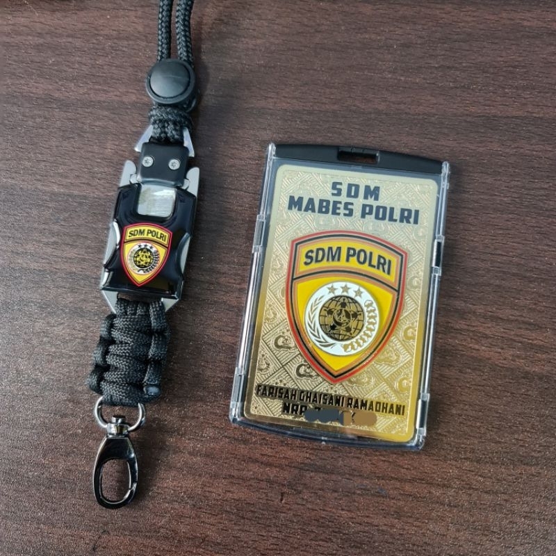Jual plat id card lencana logo SDM custom | Shopee Indonesia