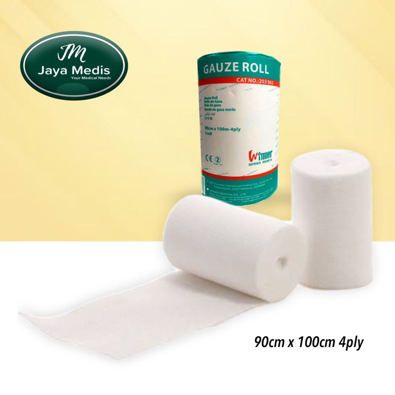 Jual WINNER GAUZE ROLL 90 CM × 100 M - 4 PLY | Shopee Indonesia