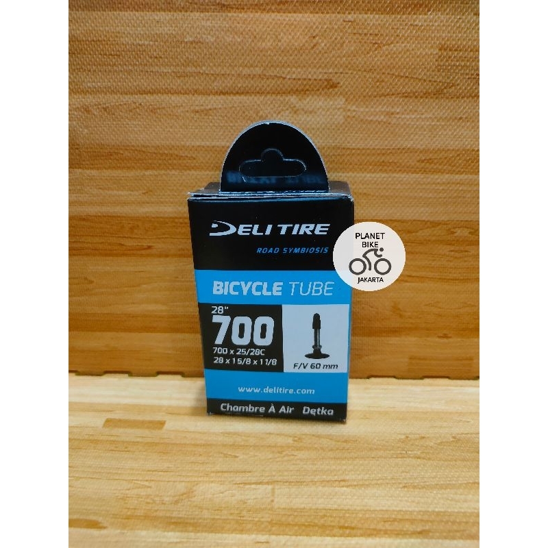 Jual Ban Dalam Sepeda Fixie 700 x 25/28C Presta F/V 60mm Deli tire | Shopee Indonesia