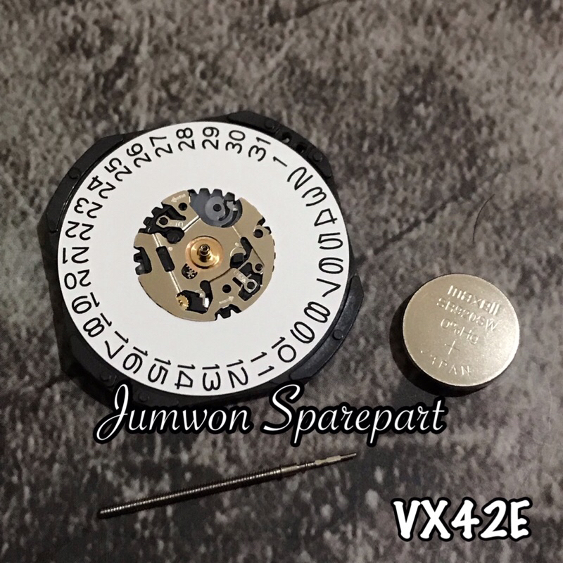 Jual Mesin Jam Tangan VX42E Original Mesin VX 42 E Mesin Jam VX42E Original | Shopee Indonesia
