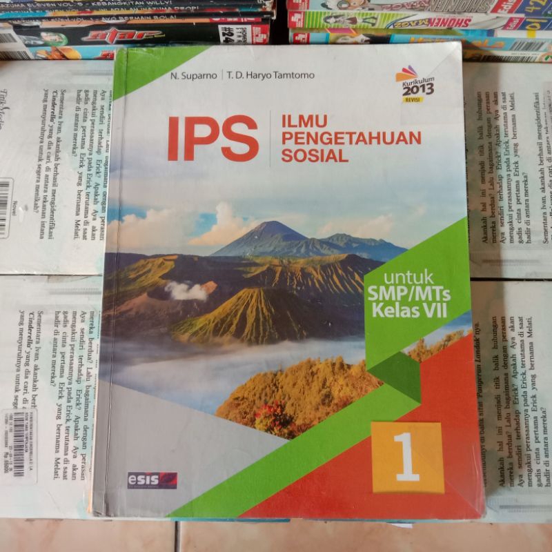 Jual BUKU ORIGINAL IPS ILMU PENGETAHUAN SOSIAL UNTUK SMP KELAS 1 | Shopee Indonesia