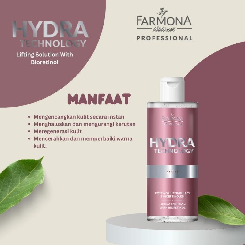 Jual Cairan Hydra Booster Peel Farmona Hydra Technology Lifting ...