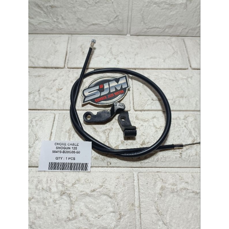 Jual SET-Kabel cuk dan dudukan lever dan tuas cuk choke suzuki Shogun 125 | Shopee Indonesia