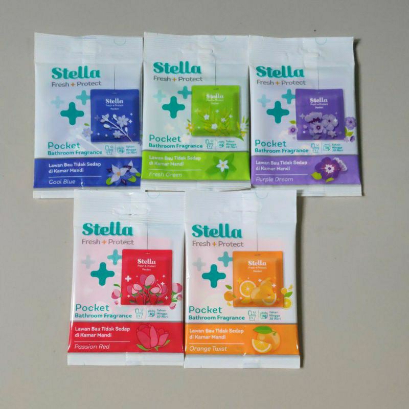 Jual Stella Bathroom Pocket Pengharum toilet kamar mandi WC stela ...