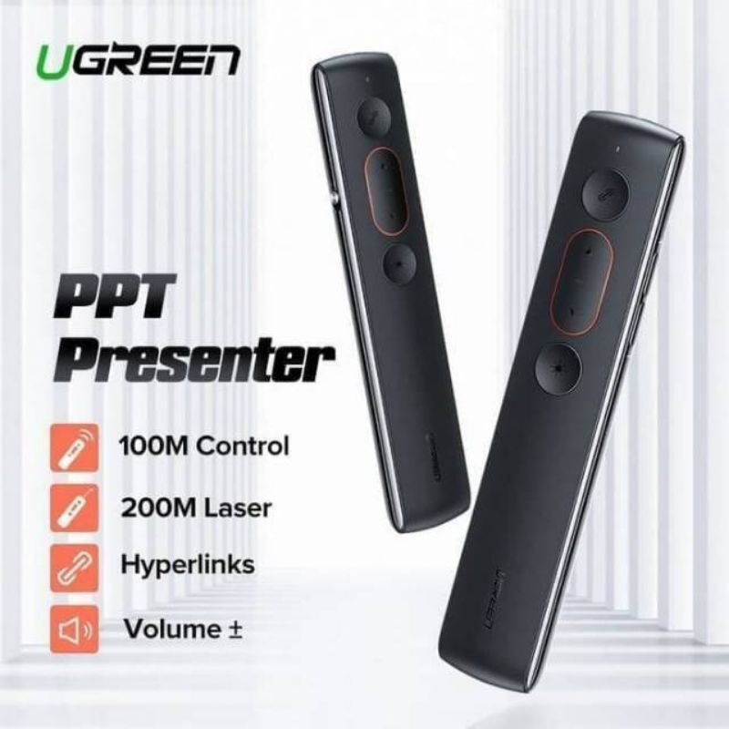 Jual Ugreen Laser pointer Remote control Presentasi Wireless 2.4ghz ...