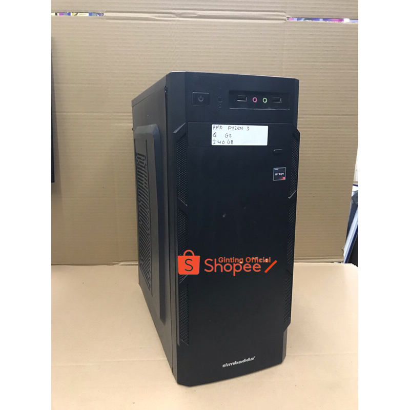 Jual PC RAKITAN GEMING RYZEN PROSESOR RYZEN 3 2200G RAM 8 GB DDR 4 SSD ...