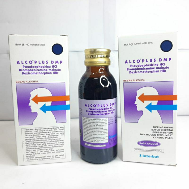 Jual Alco Plus DMP Syrup 100 ml | Shopee Indonesia