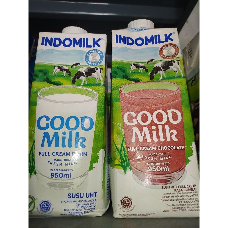 Jual Indomilk Susu UHT 950ml exp okt 2023 | Shopee Indonesia