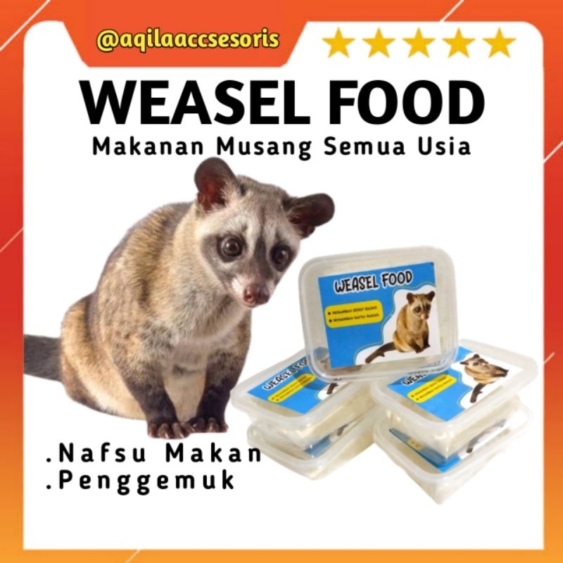 Jual WEASEL FOOD / Makanan Musang / Pakan Hewan ( kotak ) | Shopee ...