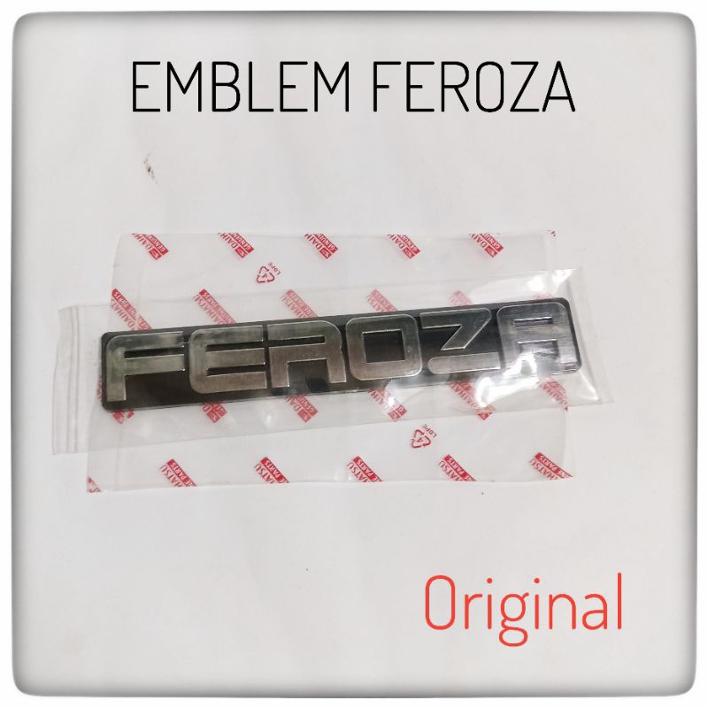 Jual Emblem Feroza Tulisan Feroza original Feroza Tulisan Feroza ...