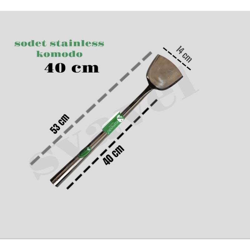 Jual sodet stainless steel komodo 40 cm | Shopee Indonesia