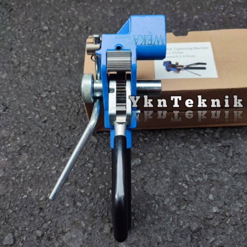 Jual alat pengikat tali strapping Clam tali band plat steel tensioner ...