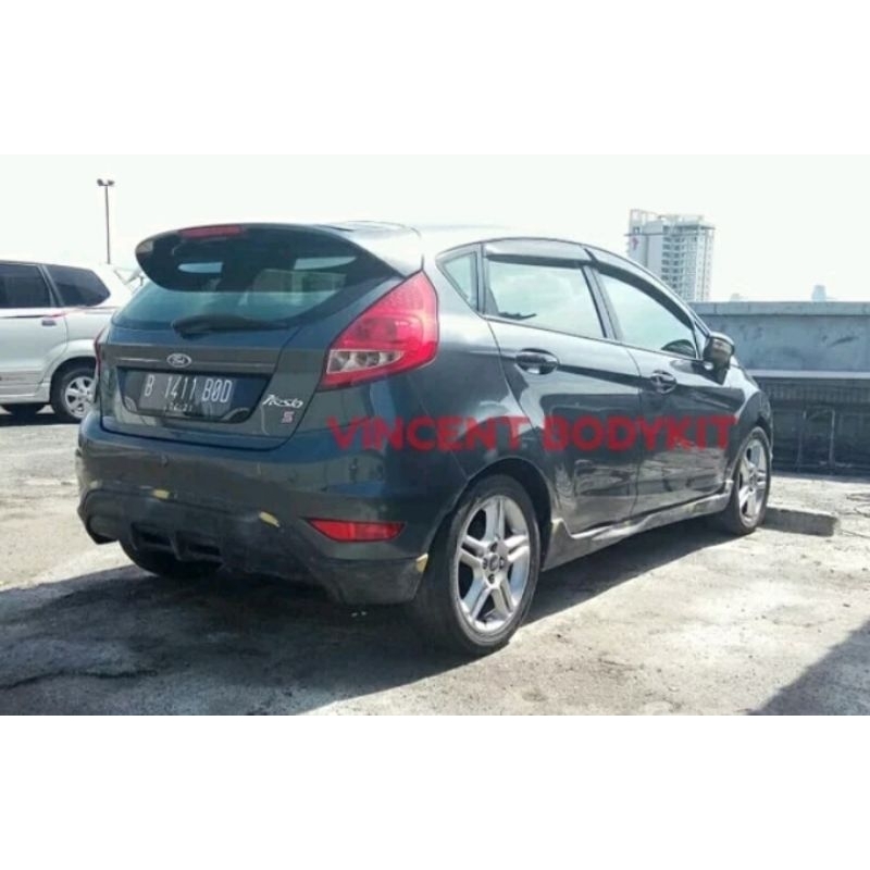 Jual Bodykit belakang dan samping ford fiesta 09-12 fiber epoxy body ...