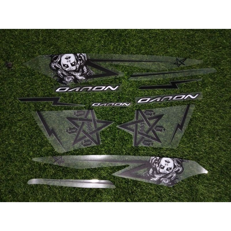 Jual striping transparan Nouvo custom medusa | Shopee Indonesia