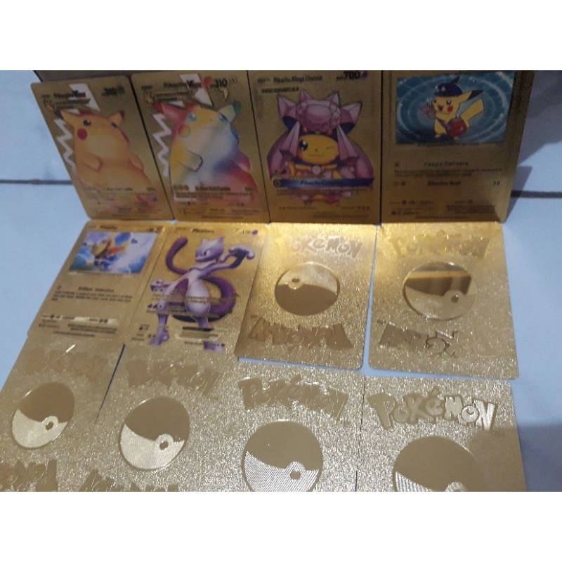 Jual KARTU POKEMON RAJA GOLD ISI 10 KARTU | Shopee Indonesia