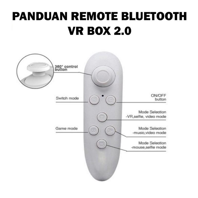Jual VR Remote Bluetooth/ VR box stick /Gamepad /Joystik | Shopee Indonesia