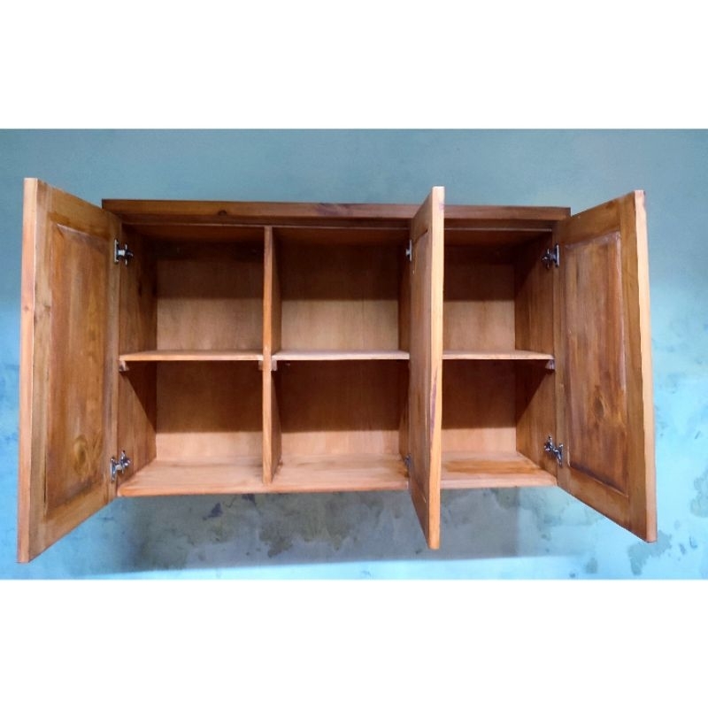 Jual Kitchen Set ukuran 100CM Kayu Mahoni pengiriman via kargo (real ...