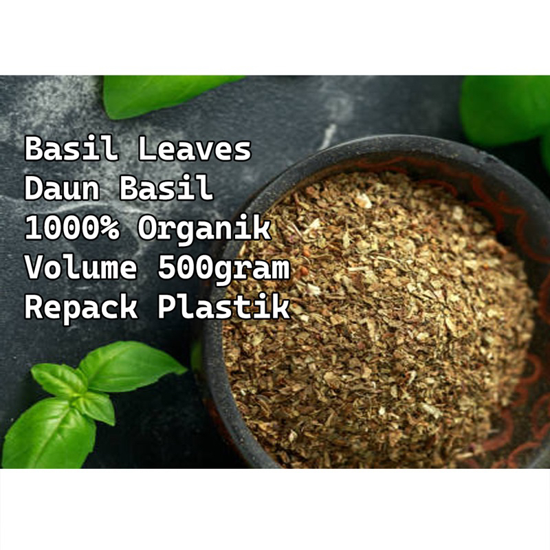 Jual Daun Basil 500gram Dried Basil Organik | Shopee Indonesia